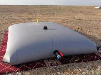 China Pillow PVC TPU Coated Tarpaulin 4000L Water Storage Tank Portable Water Tanks Used To Store for sale
