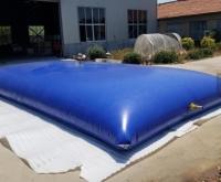 China Pillow PVC TPU Coated Tarpaulin 4000L Water Storage Tank Portable Water Tanks Used To Store for sale