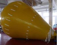 China 8000KGS PVC Parachute Inflatable Air Lift Bag Tarpaulin Water Tank  Equipment Salvage Balloon for sale