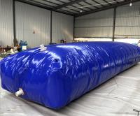 China Diggings Collapsible Tarpaulin Water Storage Tank ,Farm Irrigation PVC Water Bladder 30000 Liters for sale