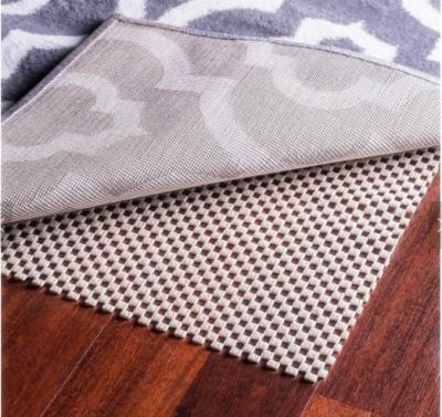 China Environmentally Friendly PVC Non Slip Mat 420g 2m x 3m Extra Long Carpet Underlay for sale