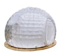 China Pvc Tarpaulin Diameter 5M Inflatable Bubble Camping Tent Inflatable Bubble Camping Tent for sale