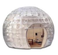 China Pvc Tarpaulin Diameter 5M Inflatable Bubble Camping Tent Inflatable Bubble Camping Tent for sale