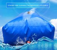 China 4500L Collapsible PVC Pillow Storage Tarpaulin Water Tank Portable Water Tanks Used To Store for sale