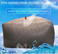 China 31oz Lacquering 20000L Square PVC Tarpaulin Water Tank Water Holding Tank Portable Water Tanks for sale