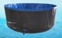 China 5000L Aquaculture Fish Farm Wire Mesh Fish Farming Tank Fish Pond Plastic Tank Diy Fish Pond for sale
