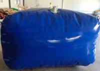 China 50m3 PVC Tarpaulin Collapsible Water Bladder For Agriculture Portable  Water Tank for sale