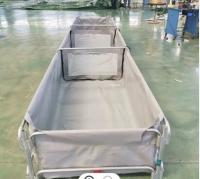 China Collapsible 3000L 0.9mm PVC Tarpaulin Fish Tank Fish Pond Plastic Tank Diy Fish Pond for sale