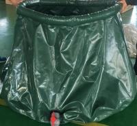 China Onion Type PVC Tarpaulin Irrigation Water Storage Tanks 5000L Water Holding Tank for sale