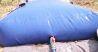 China SGS 6000L 0.7mm PVC Tarpaulin Flexible Water Bladder Tanks Water Holding Tank Used To Store for sale