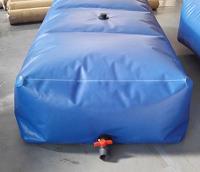 China SGS 6000L 0.7mm PVC Tarpaulin Flexible Water Bladder Tanks Water Holding Tank Used To Store for sale