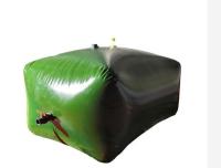 China Flexible 10000L Rectangle Shape PVC Water Bladder EN14960 Plastic Water Storage Tank for sale