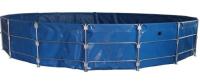 China Outdoor Recirculating PVC Tarpaulin Fish Tank 30000L Fish Pond Plastic Tank Diy Fish Pond for sale
