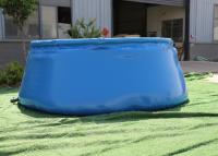 China 3m Diameter 5500 Liters Onion Shape Tarpaulin Water Tank Plastic Water Storage Tank for sale