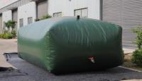 China 20000L Army Green Flexible Water Storage Tank for sale