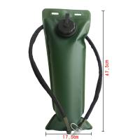 China 3L Army Green EVA / TPU Tactical Water Storage Bladder Plastic Water Storage Tank for sale