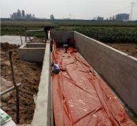 China 2000T 1.0mm PVC Coated Tarpaulin Methane Gas Tank Above Ground Storage Tank High Strength Material for sale