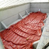 China 500 Tons 1.0mm Tarpaulin Methane Storage Tank Portable Storage Tank High Strength Material for sale