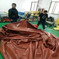 China 1.2mm PVC Coated Tarpaulin 800 Tons Biogas Digester Biogas Storage Tank Methane Gas Tank for sale