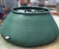 China Onion Shape 4500L PVC Tarpaulin Foldable Water Tank Portable Water Tanks Water Holding Tank for sale