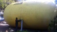 China PVC Coated Tarpaulin 2000T Foldable Methane Gas Storage Tanks Biogas Storage Tank for sale