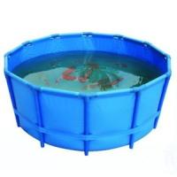 China 5000 Liters 0.9mm PVC Tarpaulin Collapsible Fish Tank Fish Pond Plastic Tank Diy Fish Pond for sale