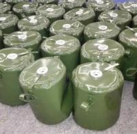 China 50L 100L 1.0MM Thickness Movable Flexible Diesel Fuel Bladder Liquid Containment Fuel Bladder for sale