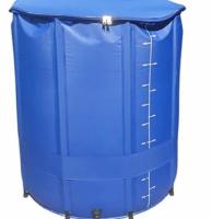 China 250L PVC tarpaulin Foldable Rain Water Collection Tank Watering Newly Planted Trees for sale