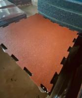 China 1Mx1M EPDM Rubber Gym Flooring Rolls For Outdoor Playground Rubber Cushion Roll Mat for sale