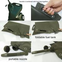China 20L 30L 50L Car Truck Aircraft Refueling Bladder TPU Flexible Fuel Tank Gasoline Storage Bag for sale