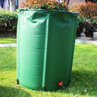 China Outdoor PVC Tarpaulin Tree Watering Bags Foldable 100L Volume for sale
