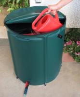 China Outdoor PVC Tarpaulin Tree Watering Bags Foldable 100L Volume for sale