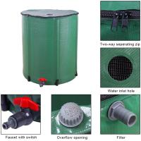 China PEVA PVC 160L Tree Watering Bags For Rainwater Collection Folding for sale