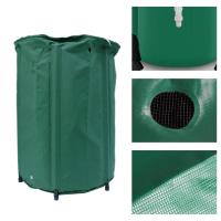 China Movable PVC 200L Rainwater Collection Barrel For Garden Rain Storage for sale