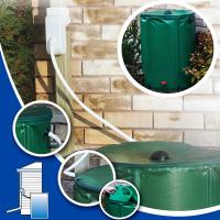 China 225L Collapsible Rain Barrel PVC For Garden Rain Collection for sale