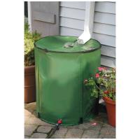 China PVC Tarpaulin Rainwater Collection Bucket 380L Circle Round Shape for sale