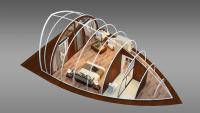 China Outdoor Luxury Hotel Glamping Resort Tent UV Resistant 5mx7m Shell Tent for sale