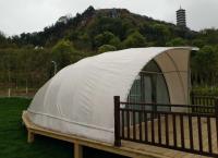 China 6mx10m Metal Outdoor Glamping Tent Luxury For 2 Persons for sale