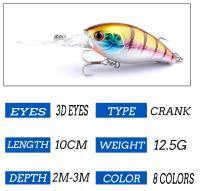 China 12.5G 10CM Rock Fat Salmon Bait 4 Plastic Lures For Sea Fishing Hard for sale