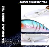 China 12.5G 10CM Rock Fat Salmon Bait 4 Plastic Lures For Sea Fishing Hard for sale