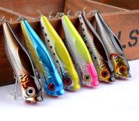 China 9.20cm 17g Laser Bionic Fishing Bait 3 Plastic Lures Sea Fishing for sale