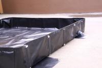 China 5Mx3M Bladder Fuel Tank 0.90mm PVC Tarpaulin Spill Prevention for sale
