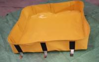 China 1Mx1M 0.90mm PVC Tarpaulin Tank Gasline Spill Prevention Tank for sale