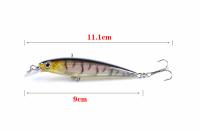 China 9cm / 7.3g Sea Fishing Bionic Bait Bass Floating Minnow Lures for sale