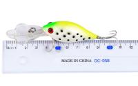 China ABS Fishing Lures Baits 9.0CM 9.0G Far Black Snapper Yellow Croaker for sale