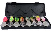 China ABS Fishing Lures Baits 9.0CM 9.0G Far Black Snapper Yellow Croaker for sale
