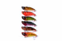 China Far Throwing Fishing Lures Baits Plastic 5.8cm 13.5g Black Full Swimming Layer for sale