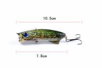 China Floating Water Fake Bait Wave Climbing 7.8cm / 11.5g Water Surface for sale