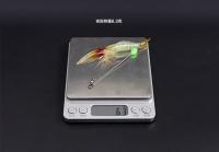 China Soft Shrimp Bait Night Fishing Lures 9cm 6g Simulation With Hook for sale