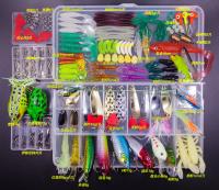 China Anti Acid  Fishing Lures Set 109 - 240 PCSwith Metal Jig Spoons for sale